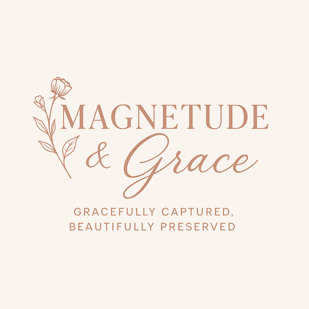 Magnetude & Grace I Elegant Custom Photo Magnets & Keepsakes